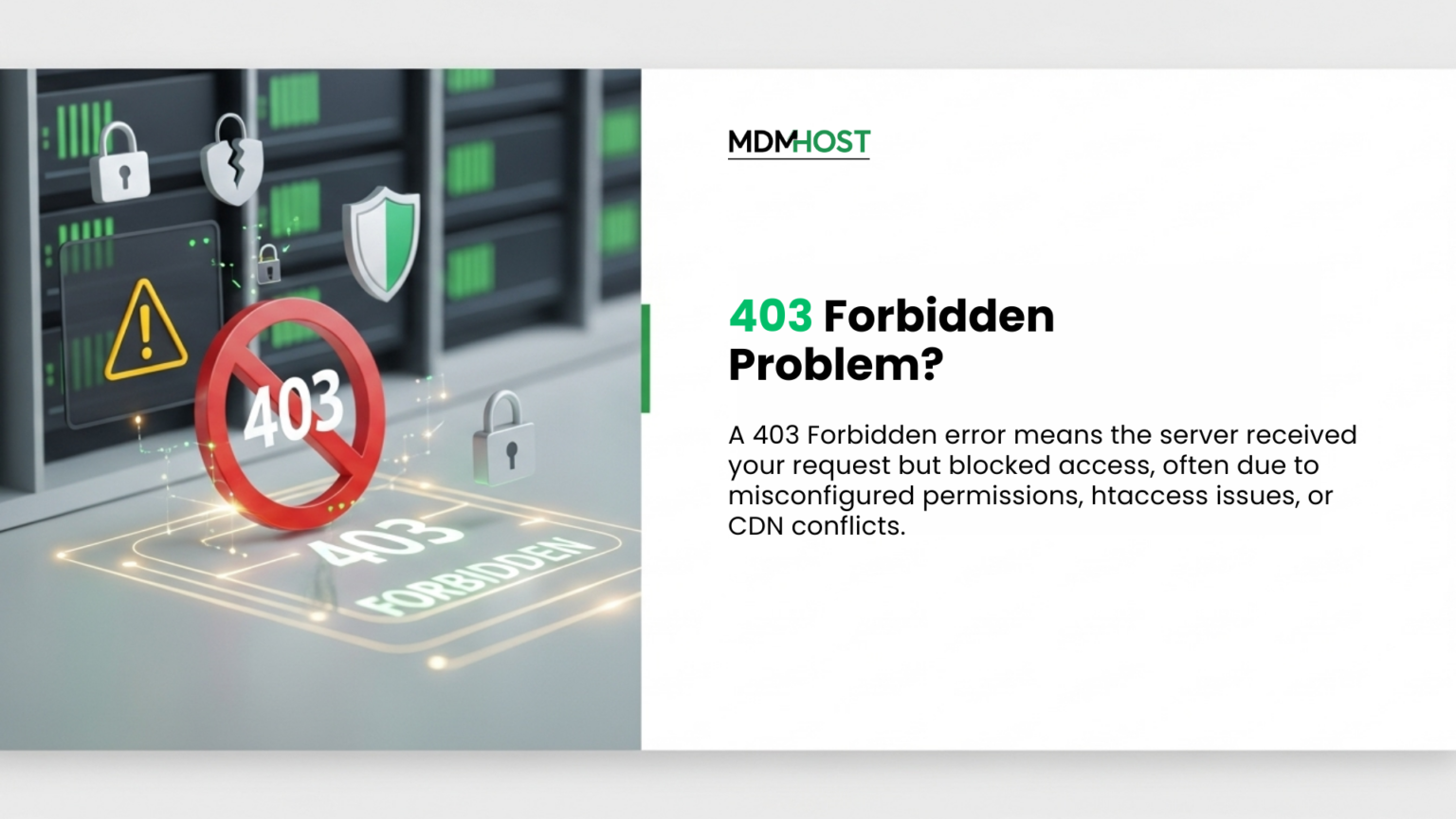 How to fix the 403 Forbidden problem: 11 simple methods