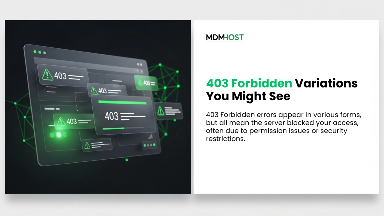 How to fix the 403 Forbidden problem: 11 simple methods